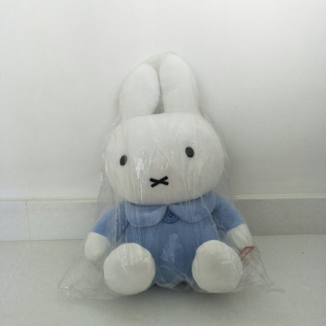 MIFFY RABBIT SOFT TOY 30CM, Hobbies & Toys, Toys & Games on Carousell