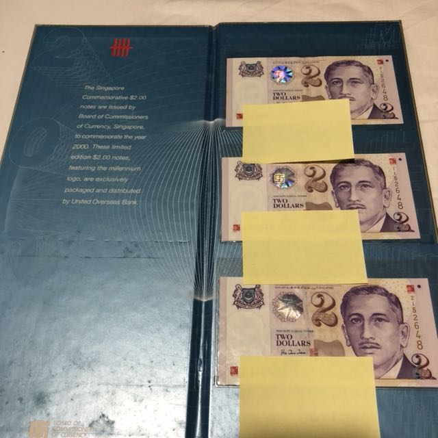 Millennium Commemorative SGD Notes, Everything Else on Carousell