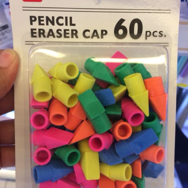 Pencil Eraser Cap, Hobbies & Toys, Stationary & Craft, Other Stationery ...