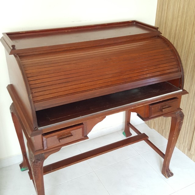 Peranakan Writing Table, Furniture & Home Living, Furniture, Tables ...