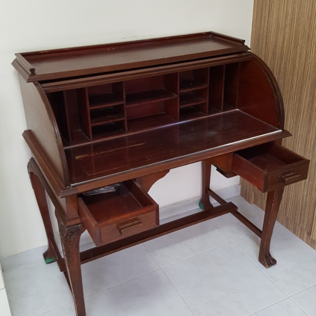 Peranakan Writing Table, Furniture & Home Living, Furniture, Tables ...