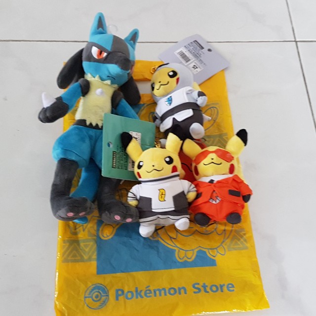 Pokemon Center Plushies, Hobbies & Toys, Toys & Games on Carousell