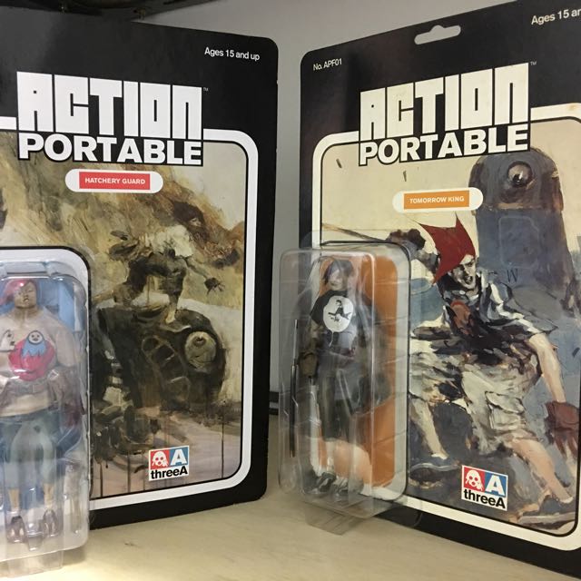 ThreeA 3a hatchery guard and tomorrow king 1/12, Hobbies & Toys, Toys ...