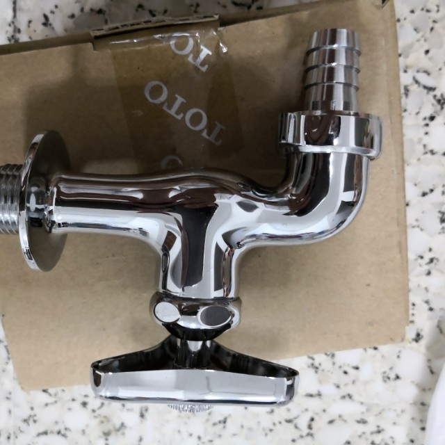 Toto tap metal handle sink tap with hose coupling, Furniture & Home ...