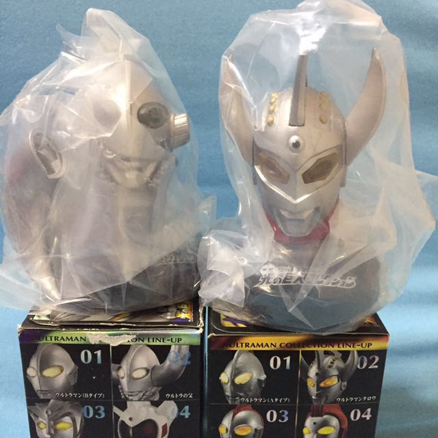 Ultraman Head Collection $25 each, Hobbies & Toys, Toys & Games on ...