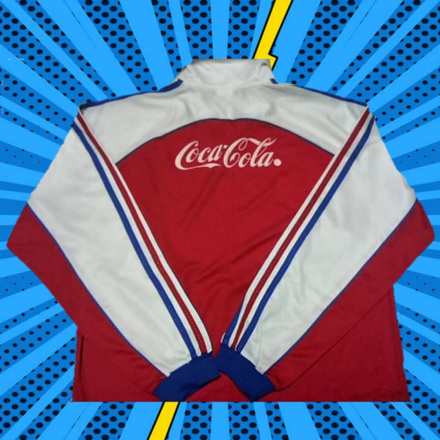 Vintage Adidas x Coca Cola Longsleeve Red Football Jersey, Men's ...