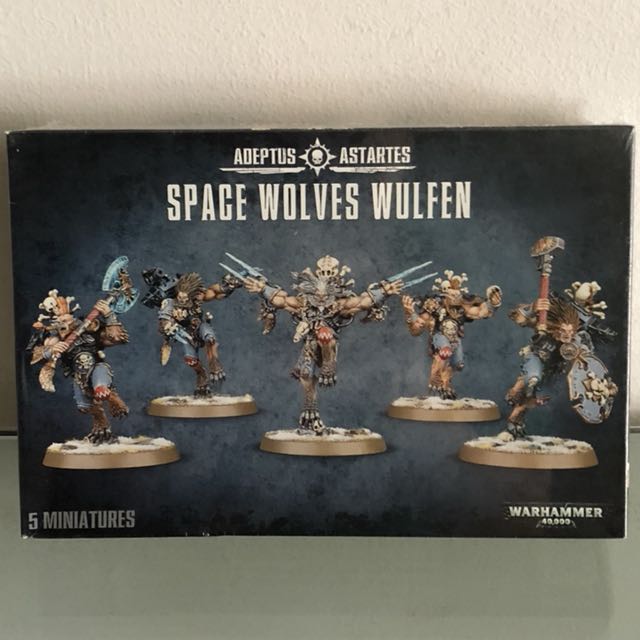 Warhammer 40K Space Wolves Wulfen, Hobbies & Toys, Toys & Games on ...