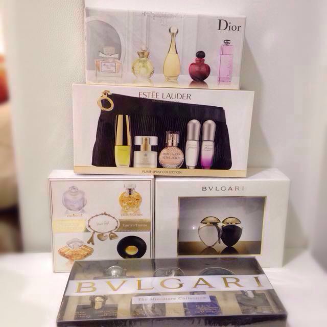 Authentic Perfume Miniatures Set, Beauty & Personal Care, Fragrance ...