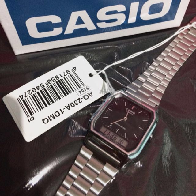 Casio Watch AQ-230A-1D, Men's Fashion, Watches & Accessories, Watches ...
