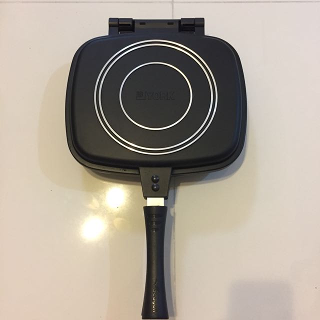Double sided cooking pan, TV & Home Appliances, Kitchen Appliances, BBQ ...