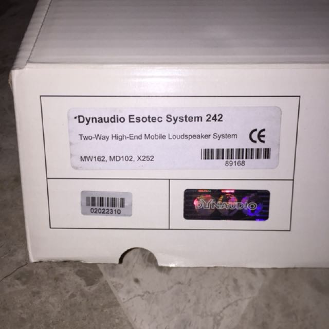 Dynaudio Esotec 242, Car Accessories on Carousell