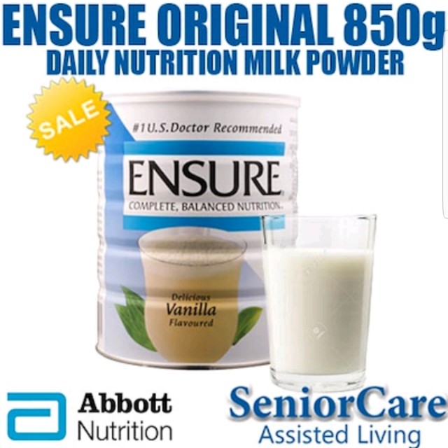 Ensure Abbott milk powder, Health & Nutrition, Health Supplements ...