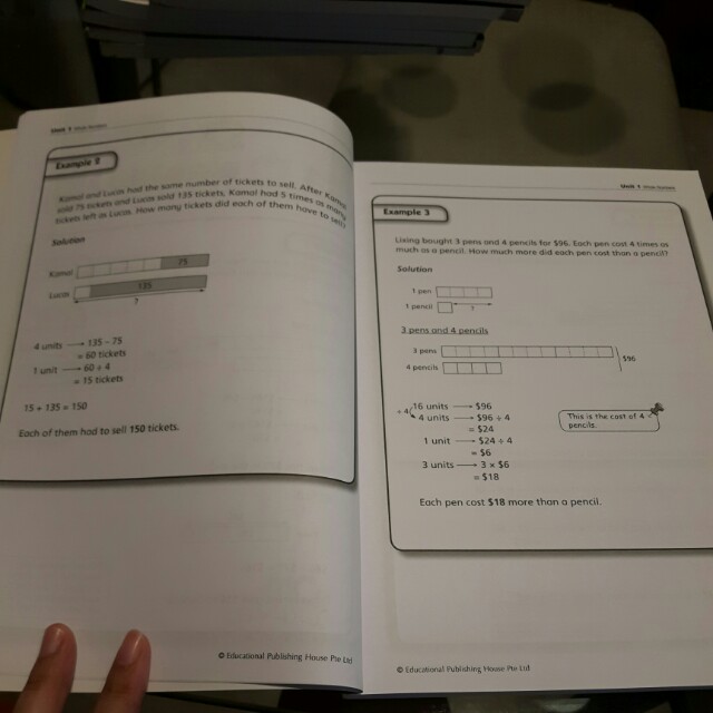 EPH Must Know Math Problem Sums and Model Methods P4, Hobbies & Toys ...