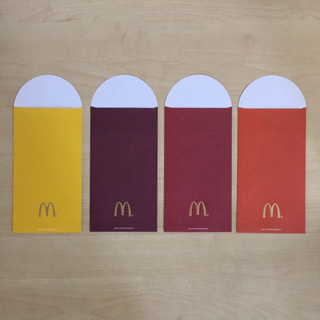 HK McDonald's Red Packet 2018, Hobbies & Toys, Stationery & Craft ...