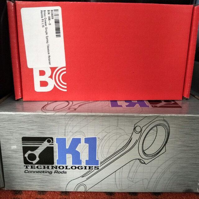 Honda Jazz/FIT L15 K1 Conrod & Brian Crower - Single Spring/Titanium ...