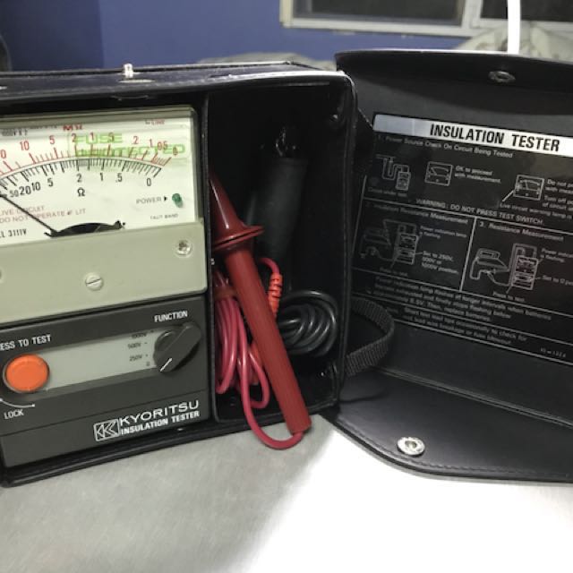 Kyoritsu Insulation Tester FOR SALE! PicClick, 52% OFF