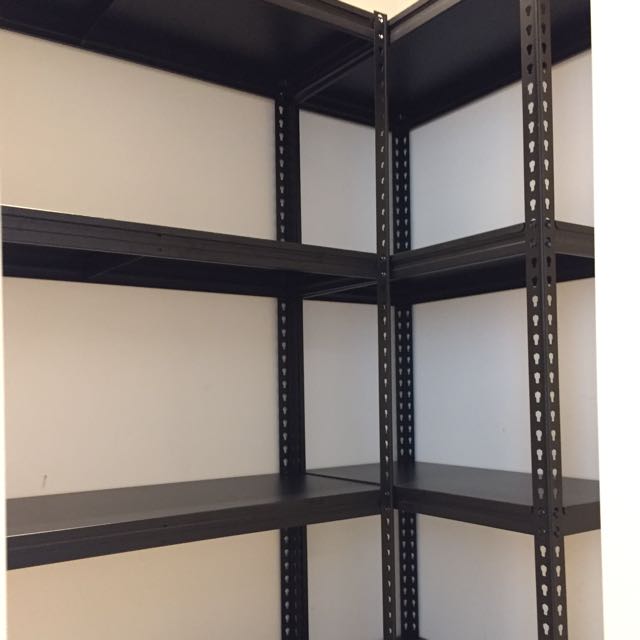 L Shape Boltless Rack (Full Metal), Furniture & Home Living, Furniture ...