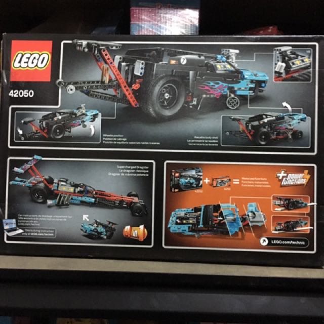 Lego Technic Drag Racer 42050, Babies & Kids, Infant Playtime on Carousell