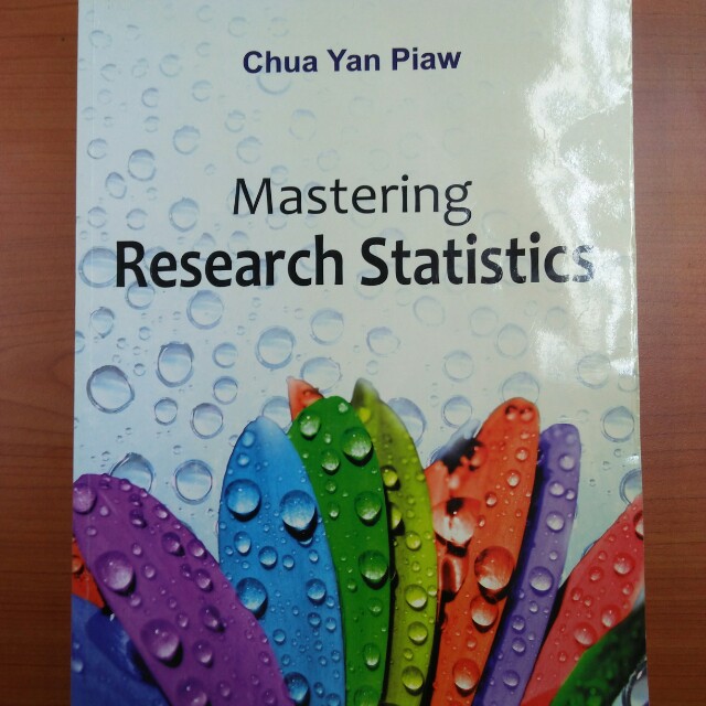 Book: Mastering Research Statistics, Hobbies & Toys, Books & Magazines ...