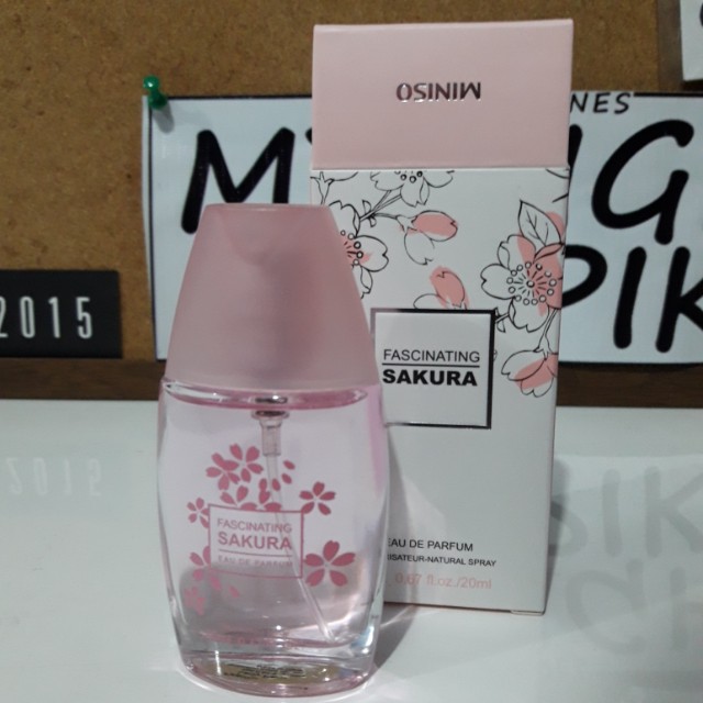 Miniso sakura perfume, Beauty & Personal Care, Fragrance & Deodorants ...