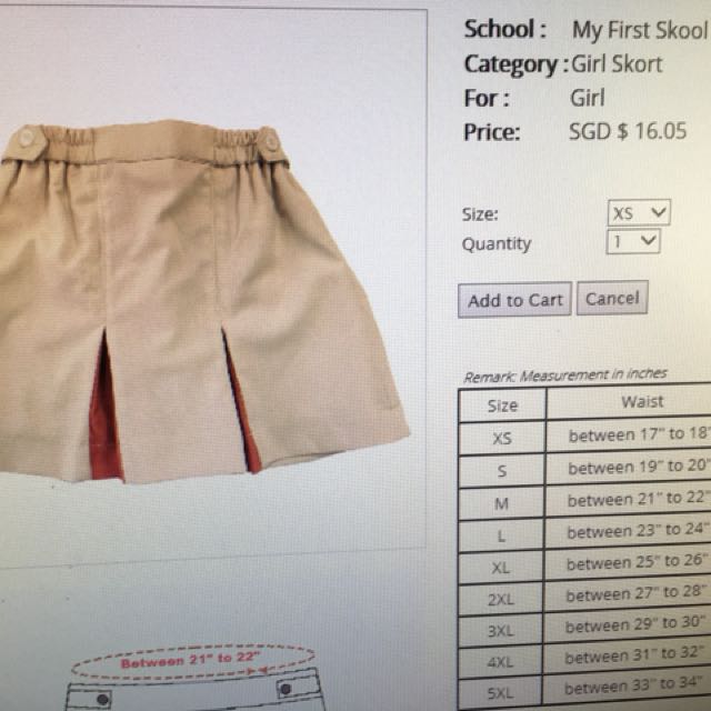 My First Skool Uniform BRAND NEW, Babies & Kids, Babies & Kids Fashion ...