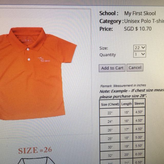 My First Skool Uniform BRAND NEW, Babies & Kids, Babies & Kids Fashion ...