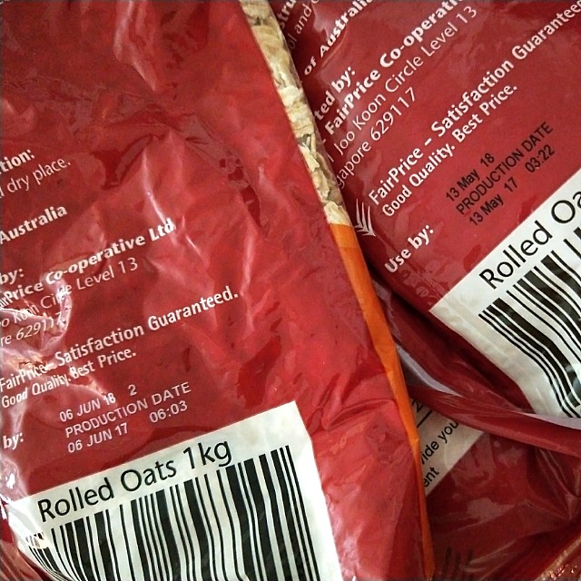 NTUC FairPrice Rolled Oats, Food & Drinks, Packaged & Instant Food on ...