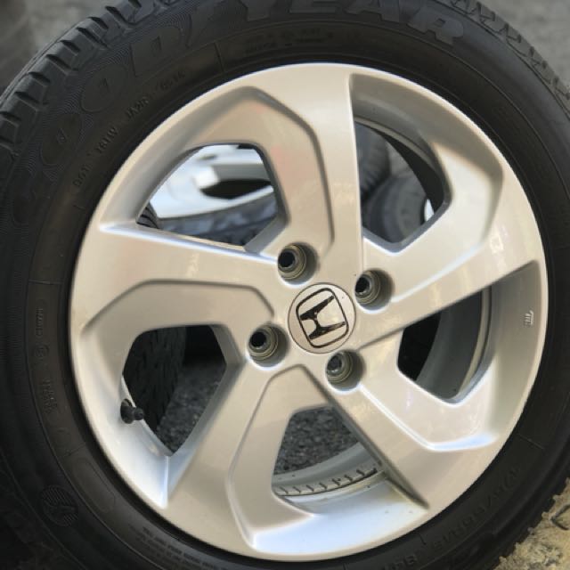 Original city 15 inch sports rim tyre 70%, Auto Accessories on Carousell