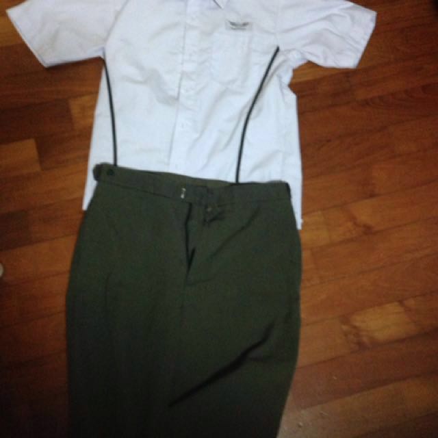 School Uniform(CCSS), Men's Fashion, Tops & Sets, Formal Shirts on ...