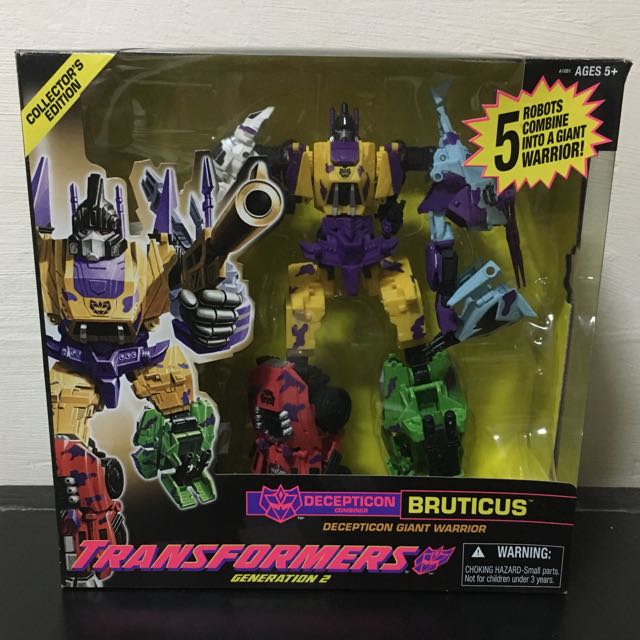 Transformers Generation 2 Bruticus Decepticon Combiner, Hobbies & Toys ...