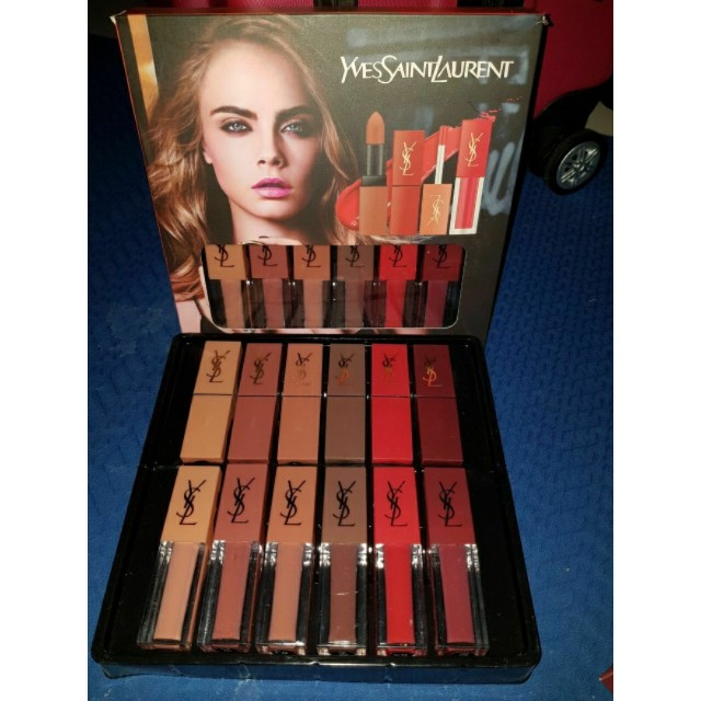 Ysl lipstick set, Beauty & Personal Care, Face, Makeup on Carousell