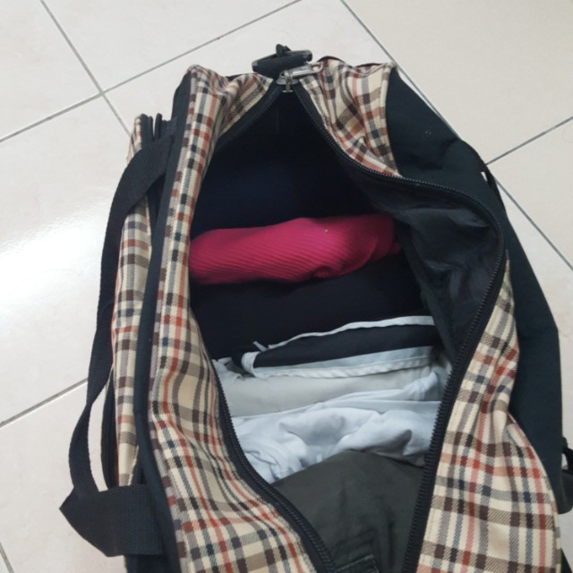 3 way Trolley Travel Bag with wheel, Hobbies & Toys, Travel, Luggages ...