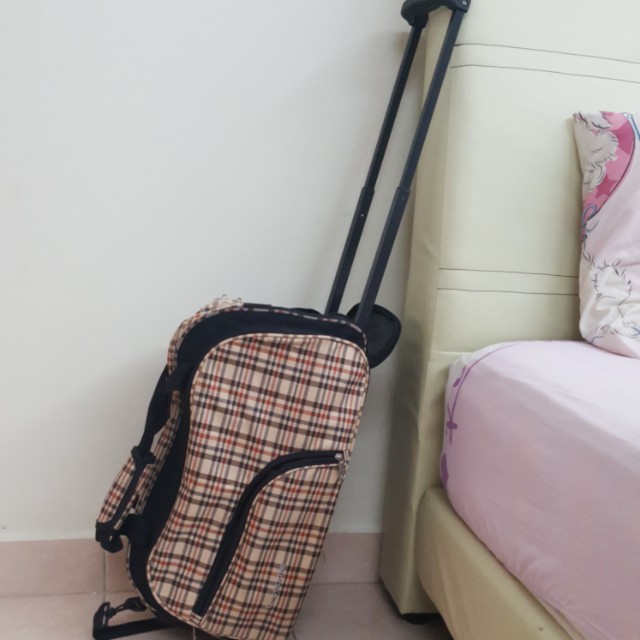 3 way Trolley Travel Bag with wheel, Hobbies & Toys, Travel, Luggages ...