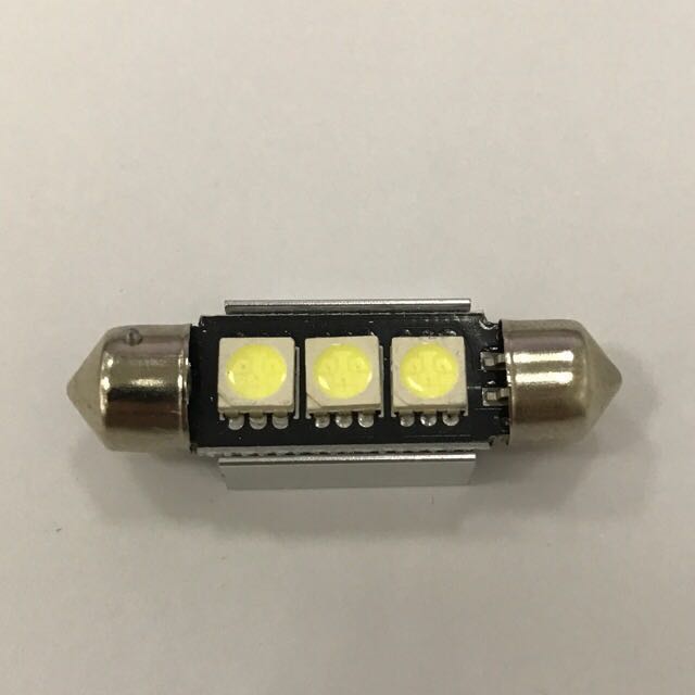 40mm Canbus Error Free led Festoon Dome White Light Bulb , Car ...