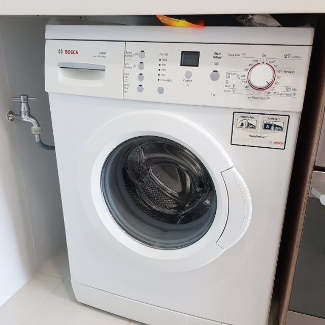 Bosch Washing Machine 7kg front load, TV & Home Appliances, Washing ...