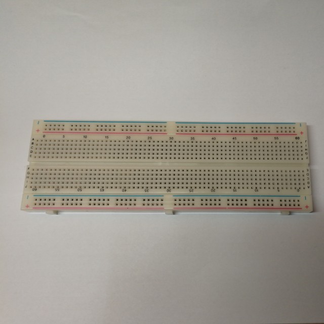 Prototype Breadboard-830 Tie Points | with Top & Bottom Power Rails # ...