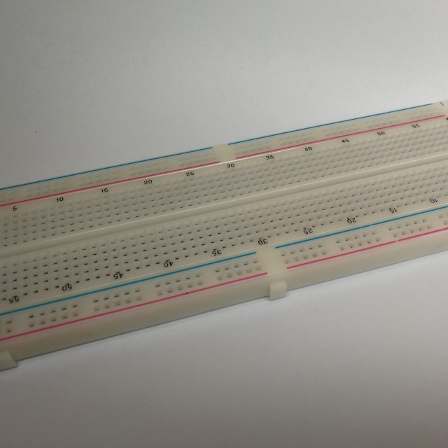 Prototype Breadboard-830 Tie Points | with Top & Bottom Power Rails # ...
