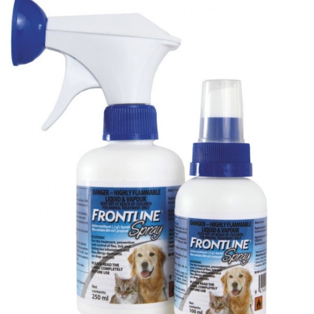 Frontline Spray 250ml, Pet Supplies, Health & Grooming on Carousell