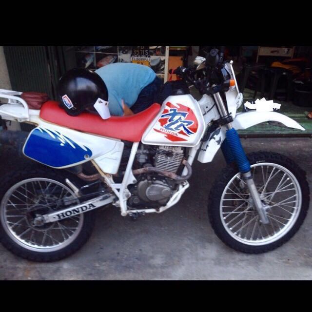 Honda XLR200R, Motorcycles, Motorcycles for Sale, Class 2B on Carousell