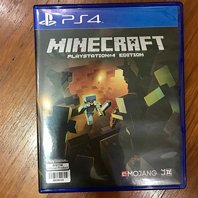 Minecraft PS4 Edition, Video Gaming, Video Games, PlayStation on Carousell