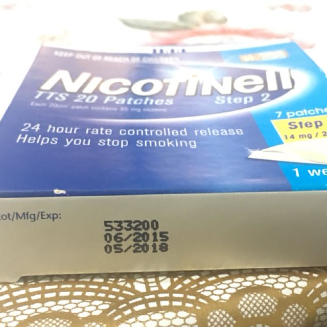 NICOTINELL TTS 20 Patches, Beauty & Personal Care, Hands & Nails on ...