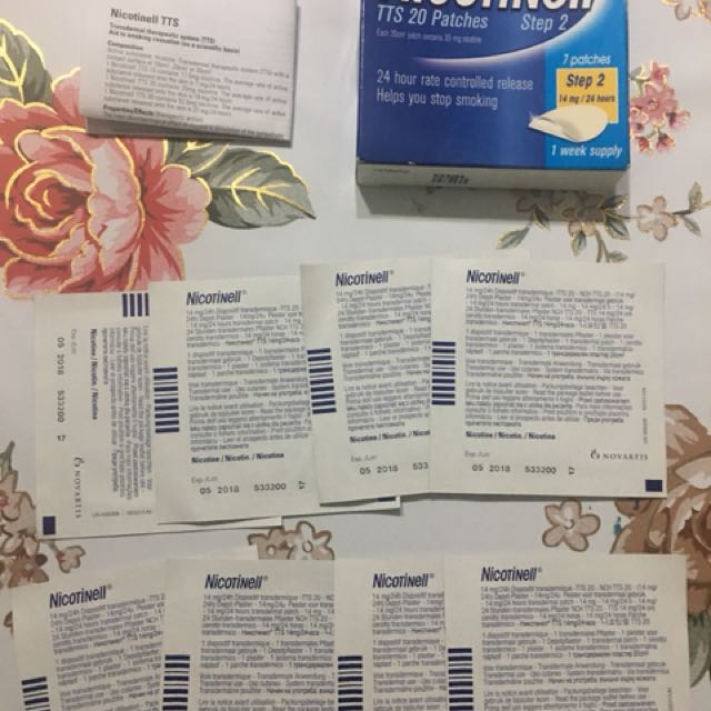NICOTINELL TTS 20 Patches, Beauty & Personal Care, Hands & Nails on ...