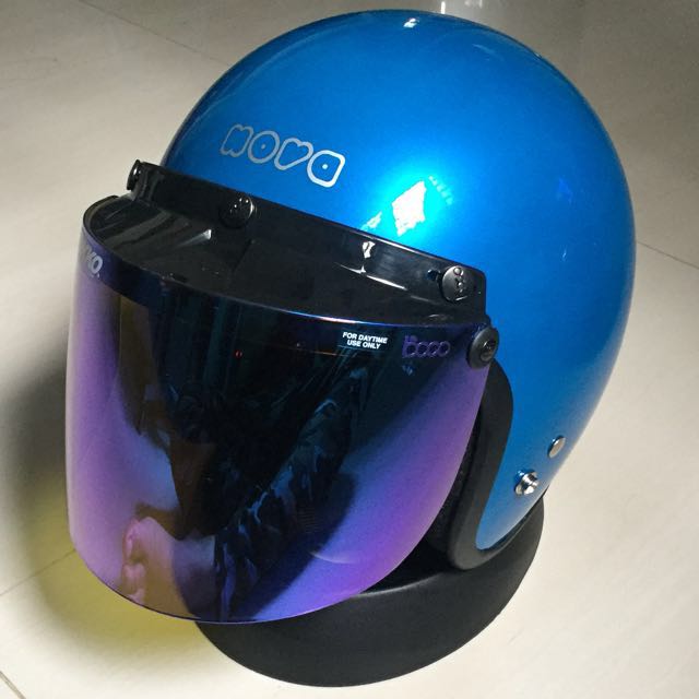 Nova Jipang Helmet , Motorcycles, Motorcycle Apparel on Carousell
