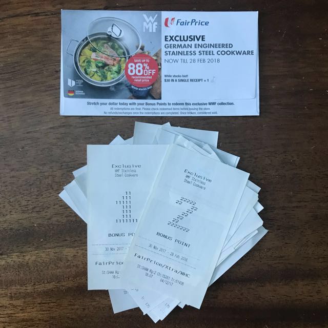 NTUC FairPrice Points for WMF, TV & Home Appliances, Kitchen Appliances ...