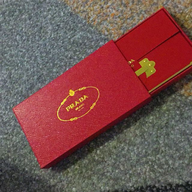 Prada red packet, Everything Else on Carousell