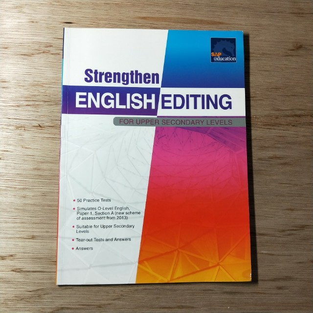 Strengthen English Editing For Upper Secondary Levels, Hobbies & Toys ...