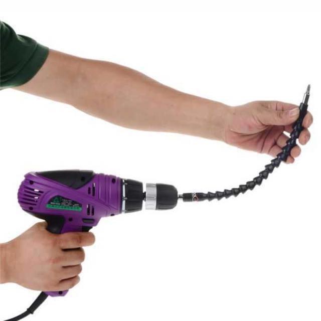 ( In Stock) Flexi Shaft Extentsion Screw Driver Bit Holder, Food ...