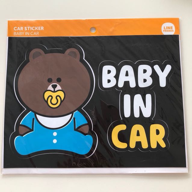 BN Line friends car sticker, Car Accessories on Carousell