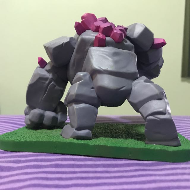 Clash of Clans / Clash Royale Golem Figurine, Hobbies & Toys, Toys ...