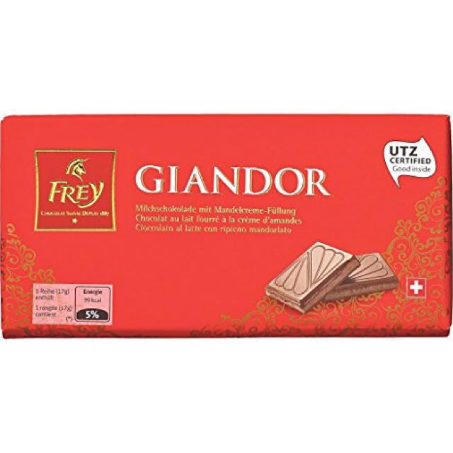 Frey Giandor Chocolate Swiss Made, Food & Drinks, Chilled & Frozen Food ...